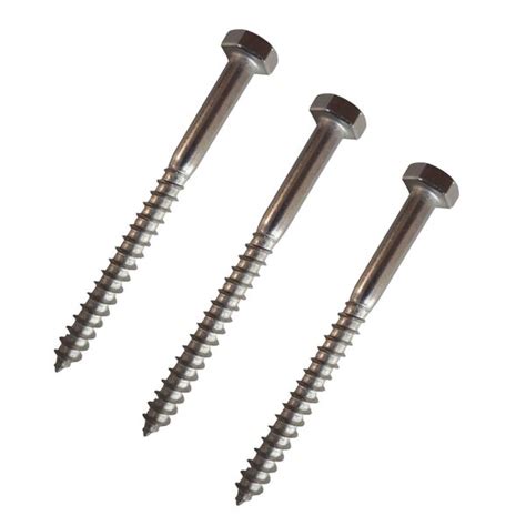 Parafuso Inox Sextavado Rosca Soberba 1 4m6 X 60mm 50pçs Leroy Merlin