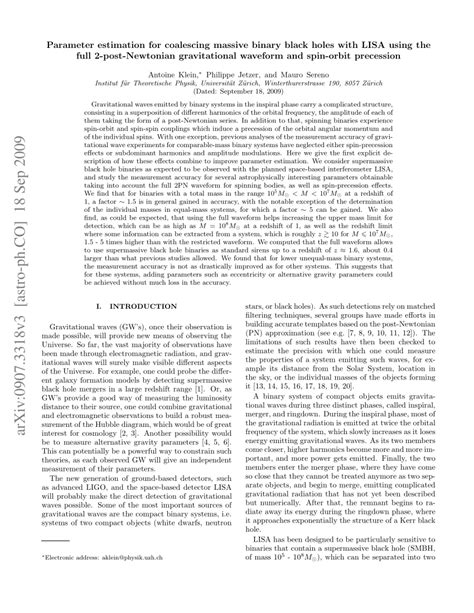 pdf parameter estimation for coalescing massive binary black holes with lisa using the full 2