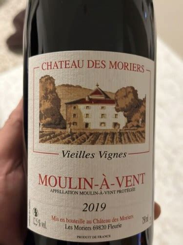 Domaine Monrozier Chateau des Moriers Vieilles Vignes Moulin à Vent