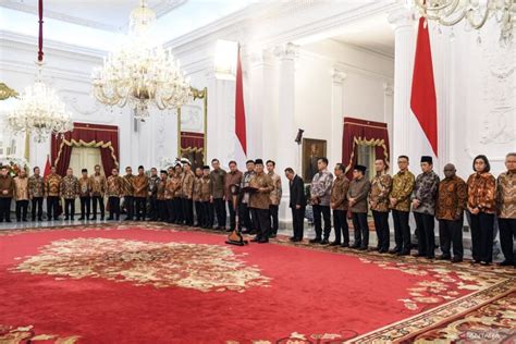 Berikut Nama Menteri Kabinet Merah Putih Di Era Prabowo Gibran Antara