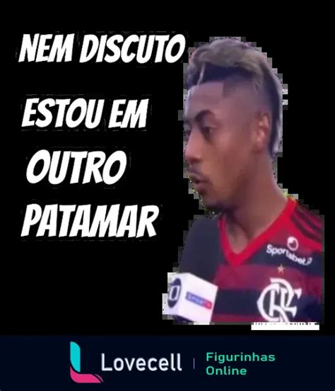 Figurinha Nem Discuto Estou Em Outro Patamar Para WhatsApp Lovecell