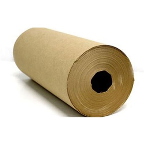 Bobina De Papel Pardo Kraft Natural 60 Cm X 140 Metros 80g
