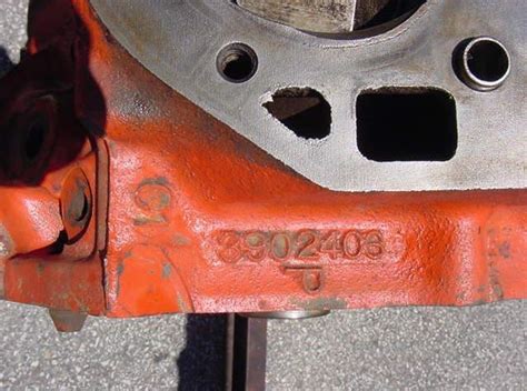 Mopar Engine Block Casting Numbers