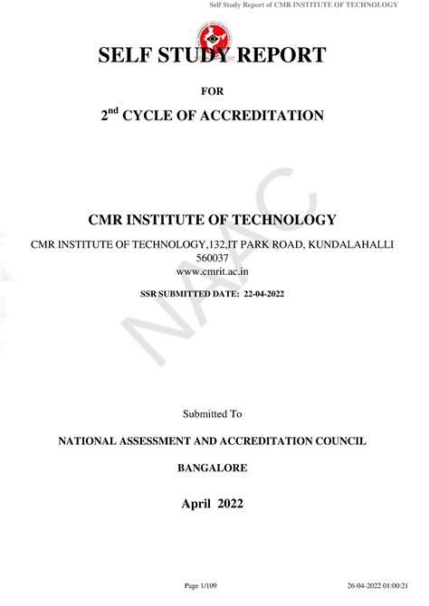 Self Study Report It S Notes For Cloud Computing Cse Th Sem Vtu