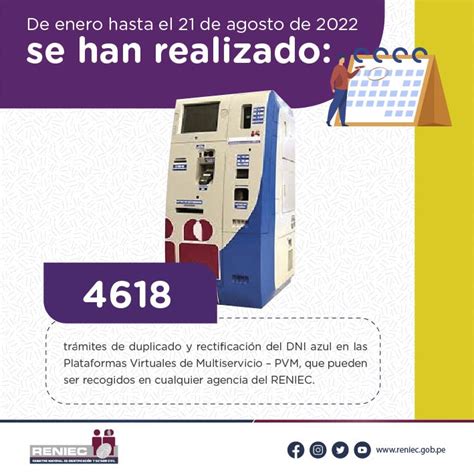 Reniec Per On Twitter Reniecinforma De Enero Al De Agosto De