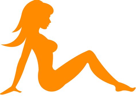 Trucker Girl Silhouette Free Vector Silhouettes