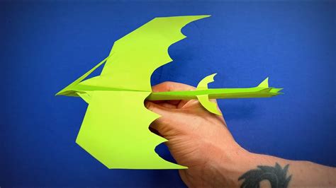 How To Make A Dragon Paper Plane Origami Airplane Easy Origami ART