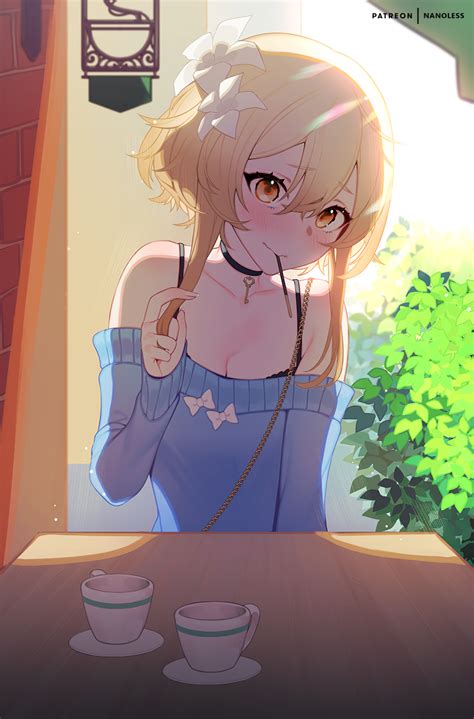 Lumine Genshin Impact Drawn By Nanoless Danbooru