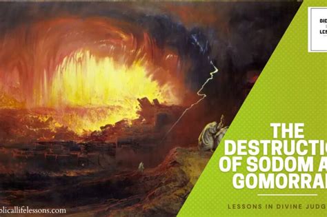 Sodom And Gomorrah Archives Biblical Life Lessons