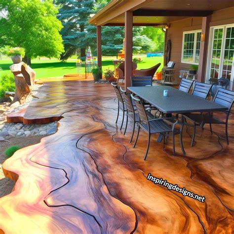 Stamped Concrete That Looks Like Wood 30 Amazing Examples That Will