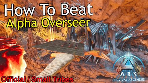 How To Defeat Island Tek Cave Overseer On Official Smalls Ark