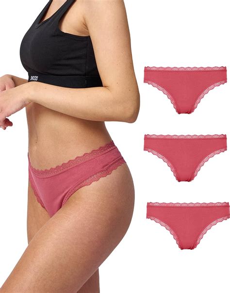 Snocks Zestaw 3 stringów rozm XS XL 34 42 I Seksowne damskie stringi
