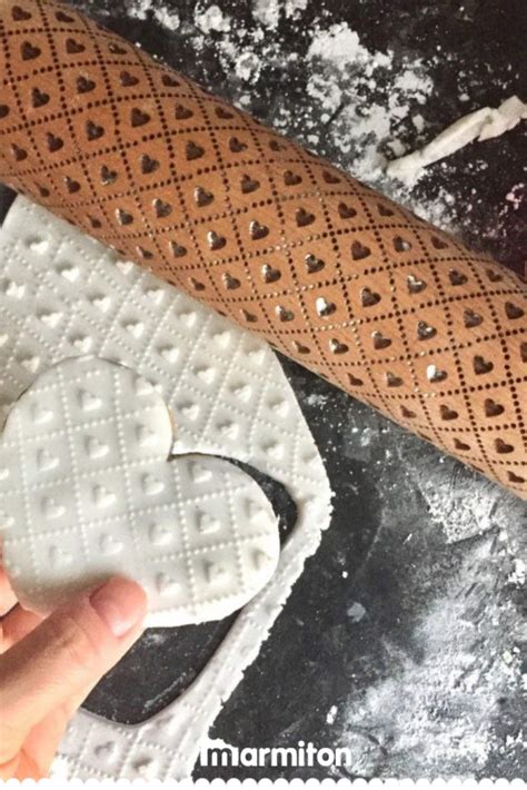 10 rouleaux à pâtisserie à motif pour des biscuits décorés minut