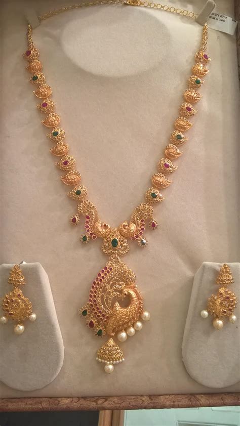 Uncut Diamond Mango Haram Jewellery Designs