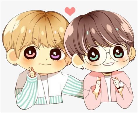 Bts Jungkook Cute Chibi Btsjungkook Jimin Png Cute Chibi Taekook