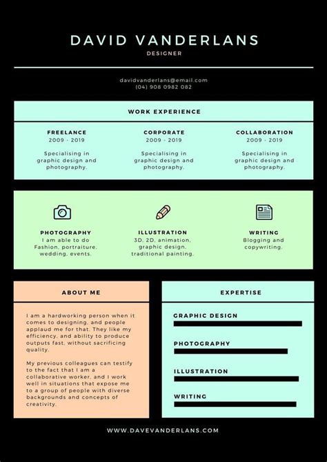 Contoh Cv Formal Modern Dan Kreatif Dalam Bahasa Indonesia Inggris