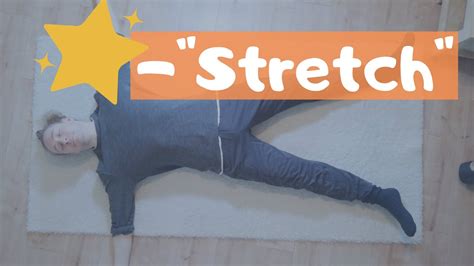 Sternen Stretch Brustkorb R Cken H Fte Eine Mobilisation