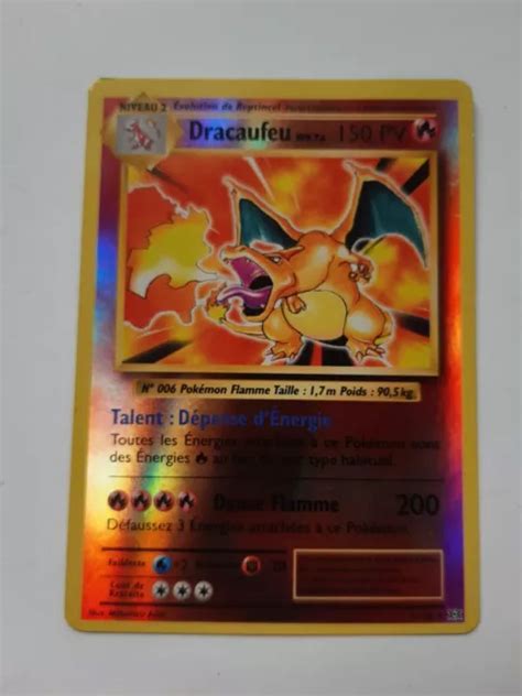 DRACAUFEU HOLOGRAPHIQUE ÉDITION 2016 11 108 150 PV XY évolution carte