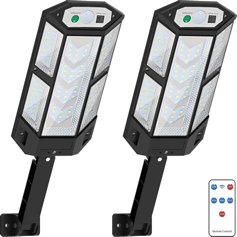 Lamparas Solares Externas SUNSWOD Lámpara Solare Exteriores 84 LED