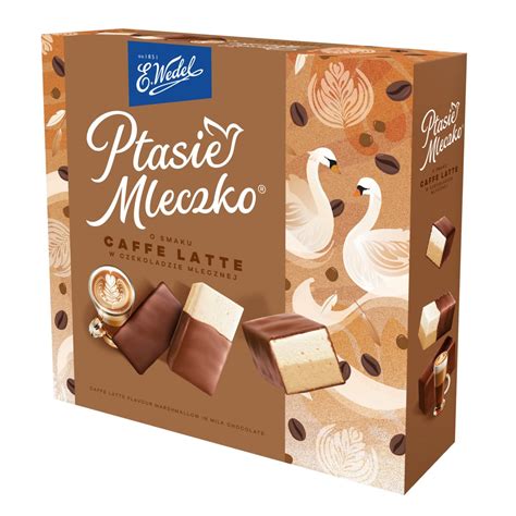 E Wedel Ptasie Mleczko O Smaku Caffe Latte W Czekoladzie Mlecznej 340g