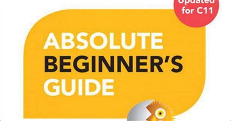 c programming absolute beginner s guide 3rd edition pdf beginners guide c programming