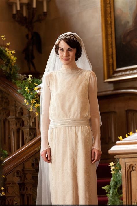 Mary And Matthew Crawley Wedding Downton Abbey Wedding Dress Downton