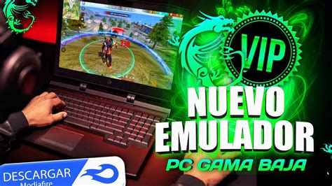 Nuevo MSI LITE Emulador Para PC GAMA BAJA Como Jugar Free Fire En