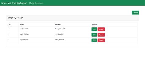 Complete Crud Application With Laravel And Vue Js Phpzagcom