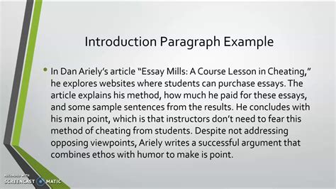 Writing A Critical Response Essay YouTube