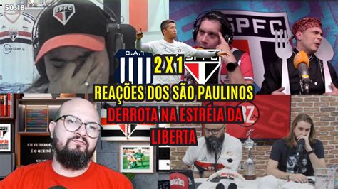 REAÇÕES DOS SÃO PAULINOS REVOLTA NA ESTRÉIA DA LIBERTADORES