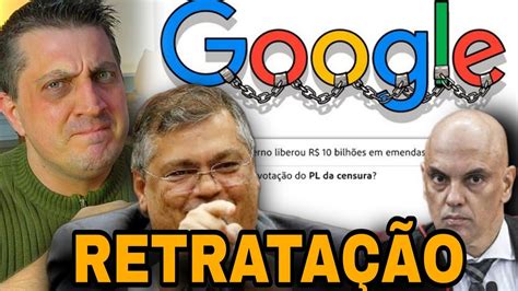Google Da Resposta Avassaladora Sobre Ordem De Retrata O De Fl Vio
