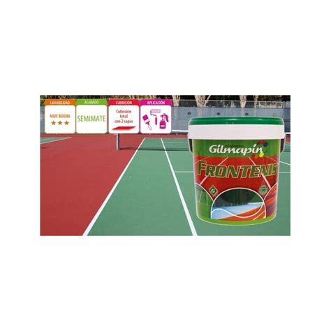 PINTURA ESPECIAL PARA PISTAS DEPORTIVAS Y SUELOS EN VERDE Y O ROJO