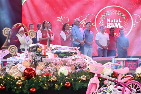 Natal do Bem distribui 21 5 mil brinquedos em Goiânia