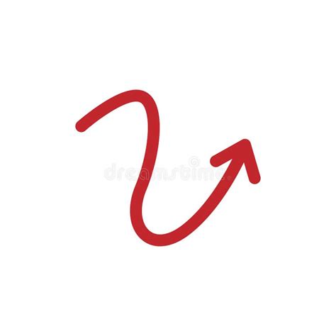 Flecha Roja Vectorial Icono De Flechas Rojas Icono Del Vector De