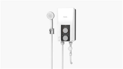 3D Water Heater Shower TurboSquid 1679472