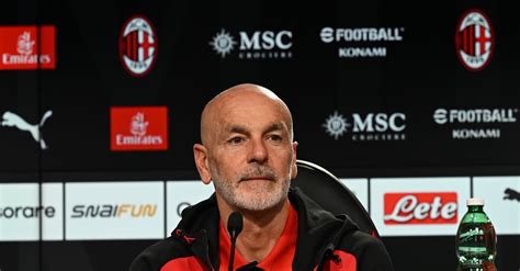Frosinone Milan Data E Orario Della Conferenza Di Pioli Serie A News