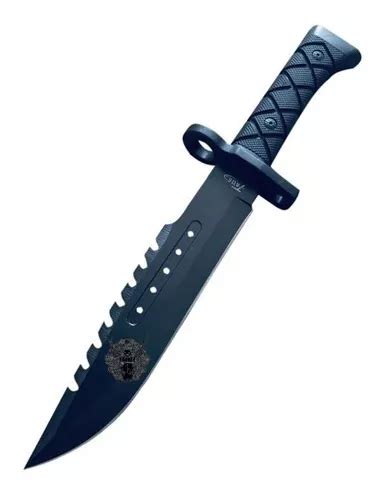 Faca Militar 34cm Bowie Buschraft Taue Sobrevivencia Ykd14 MercadoLivre