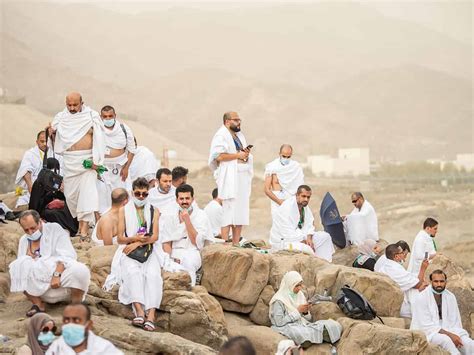 Haj 2023 More Than 2M Pilgrims Flock To Mount Arafat