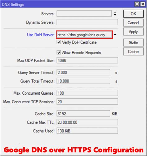Static Dns Mikrotik Redirect Ilmu Belajar