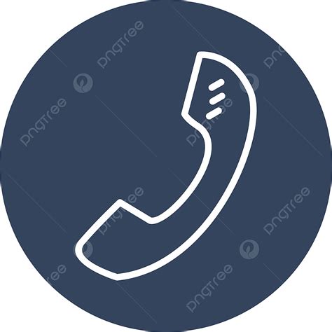 Icono De Teléfono Aislado Sobre Fondo Abstracto PNG Iconos De