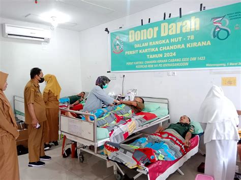 Peringati HUT Persit Kartika Chandra Kirana Ke 78 Tahun 2024 Kodim 1423