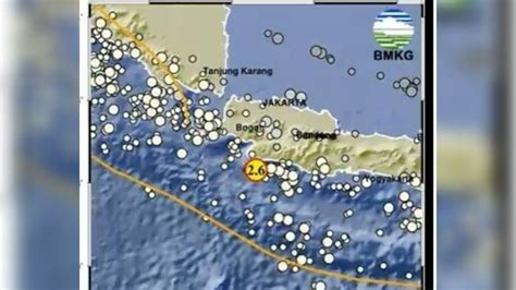 Pesisir Selatan Jawa Barat Diguncang Dua Kali Gempa Pagi Ini Satu Di