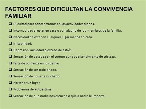 La Convivencia Familiar Es La Condici N De Relacionarse Con Las Dem