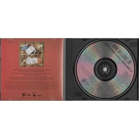 Greatest Hits Vol 2 By Hank Williams Jr S CD With Libertemusic Ref