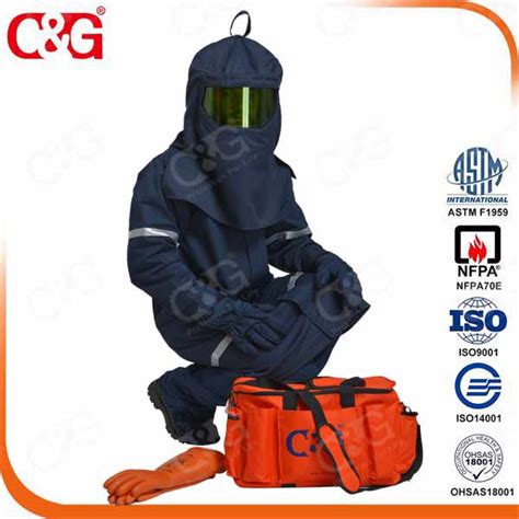 Kit Traje Contra Arco Eléctrico 40 cal cm2 C G