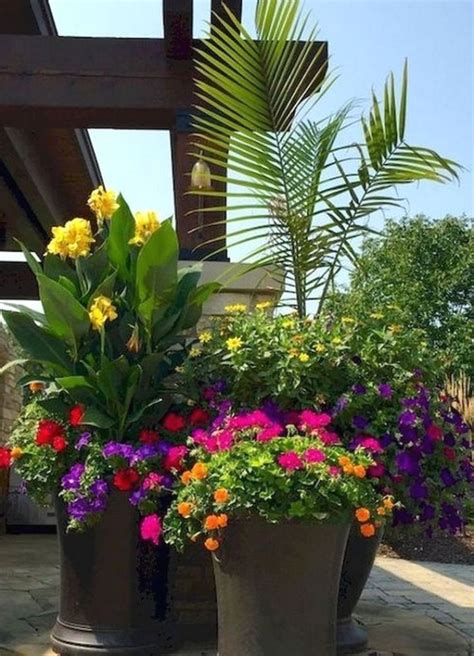 44 Wonderful Summer Container Garden Flower Ideas Page