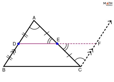 midsegment of a triangle formula theorem proof examples