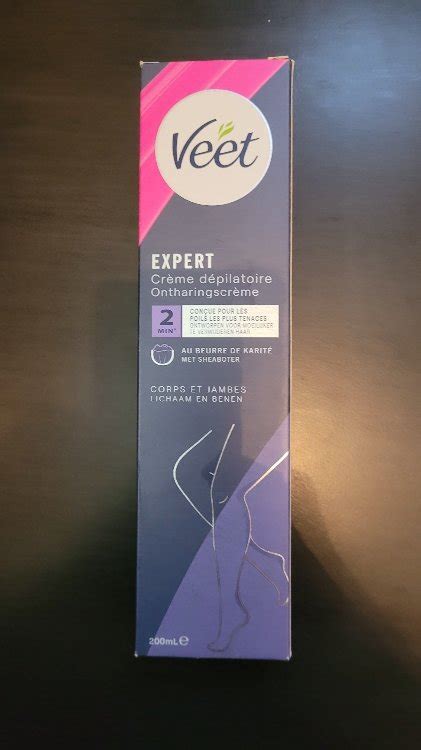Veet Crème Dépilatoire Expert Corps Et Jambes Peaux Sensible 200 ml