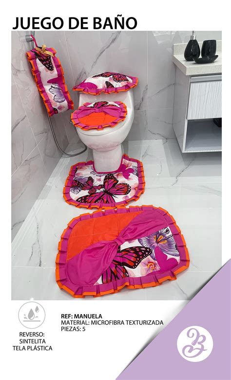 JUEGO DE BAÑO MANUELA Ktex Comodidad y Confort