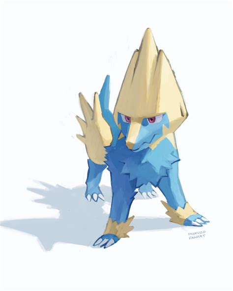 Manectric Pokemon Drawn By Mokuzou Moku Ssbu Danbooru